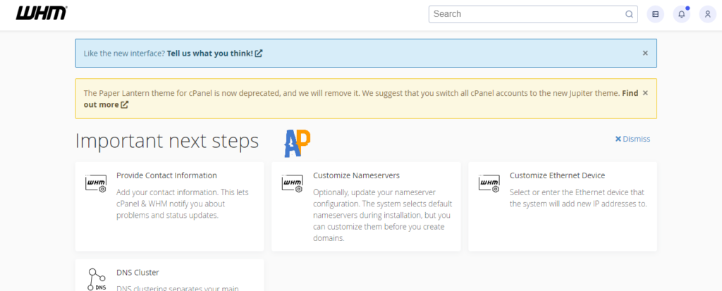 Cara membuat Cpanel Di WHM - ArenPedia